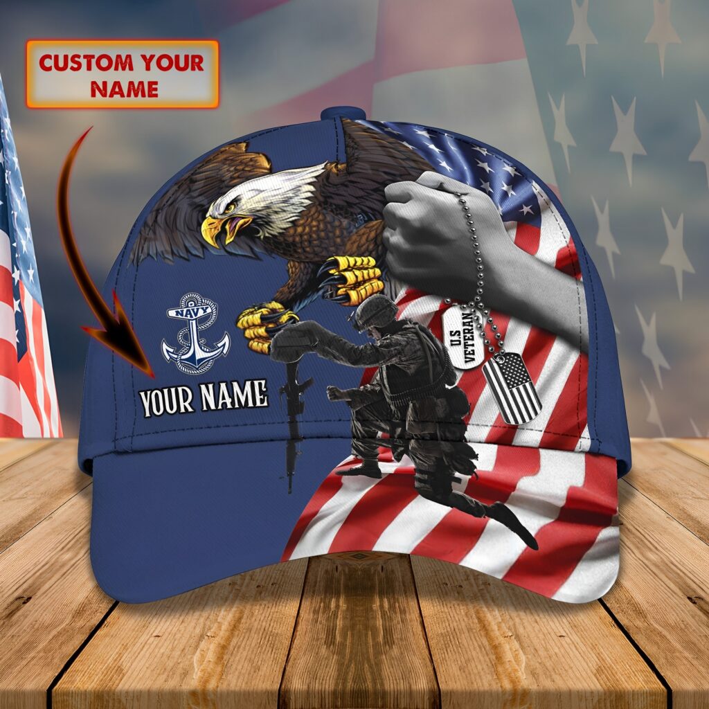 Navy Midshipmen Veteran Anchor Cap Adeenyc.com