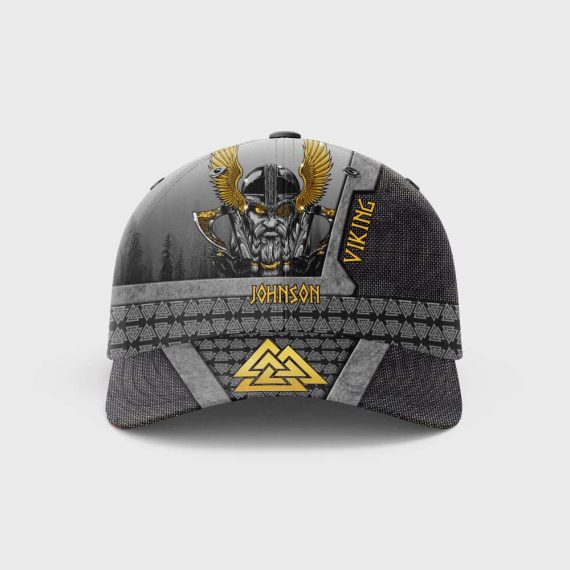 Personalized Vikings Warrior Man Baseball Cap Adeenyc.com