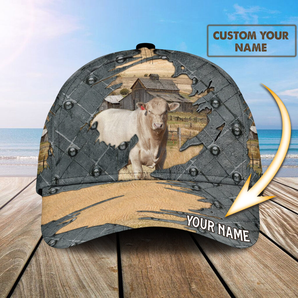 Personalized Murray Grey Cattle Lovers Baseball Cap Adeenyc.com